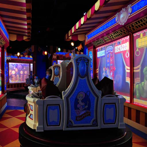 Toystory Midway Mania | Be a virtual castmember - Play the simulations!
